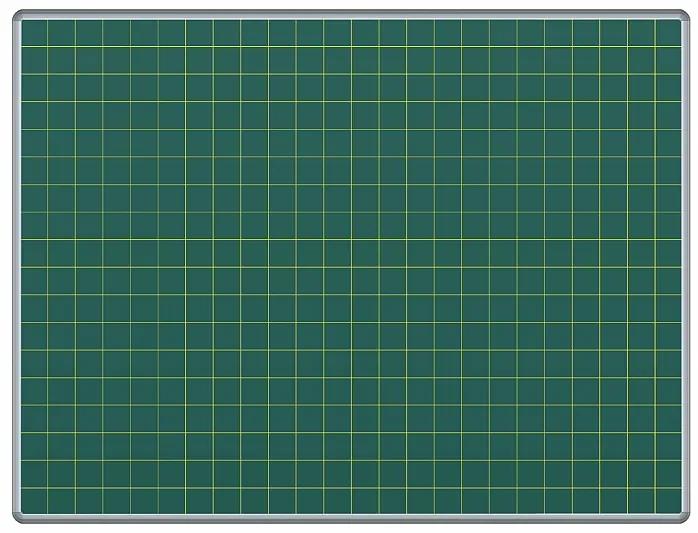 Magnetická tabule pro popis křídou ŠKOL K 120 x 100 cm (potisk) - čtverce 50 mm (101201002204)