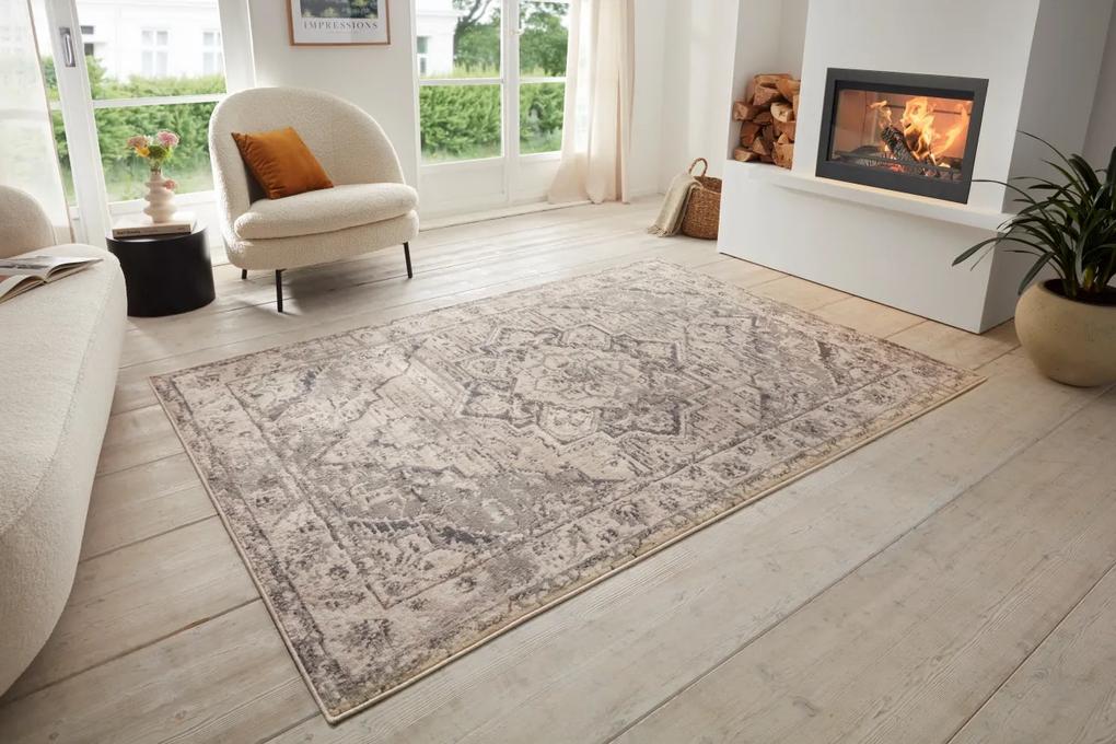 Hanse Home Collection koberce Kusový koberec Terrain 105596 Sand Cream Grey ROZMĚR: 240x340