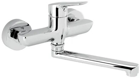 Novaservis Metalia 54 dřezová - umyvadlová baterie s otočným ramínkem 150 mm chrom 54076,0e 54076.0E