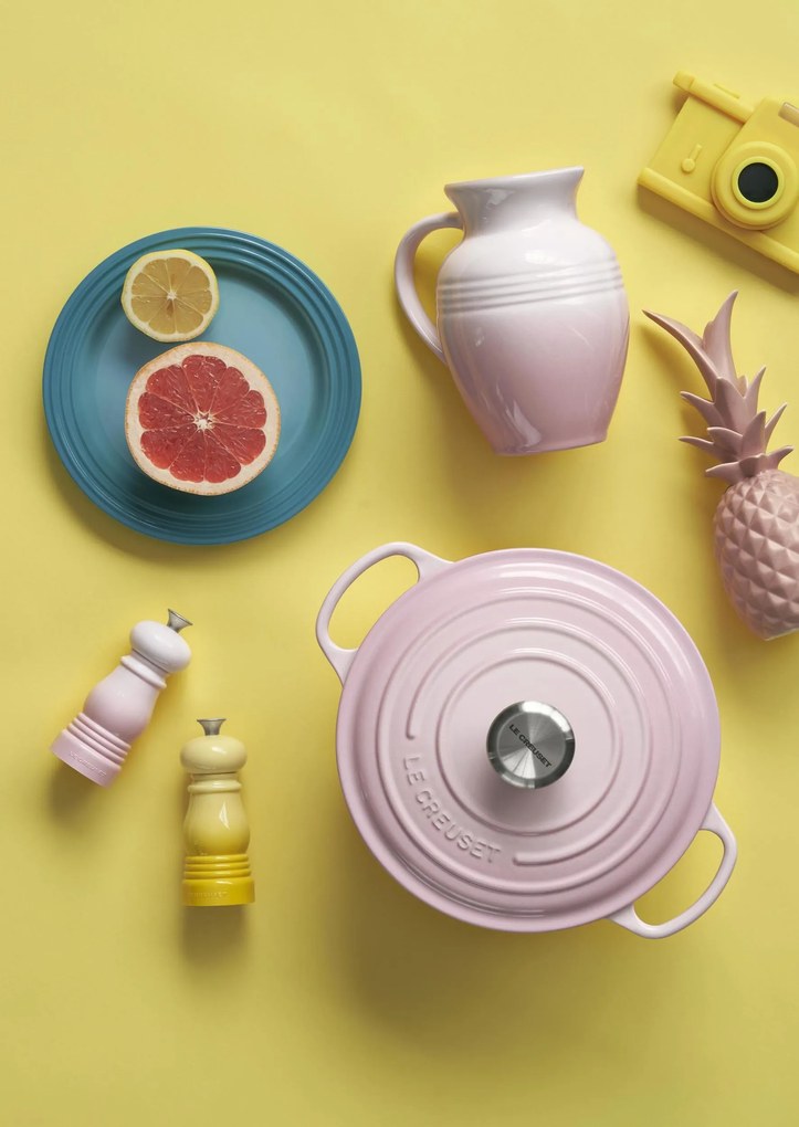 Mlýnky na sůl a pepř Le Creuset 11 cm citronové 2 ks