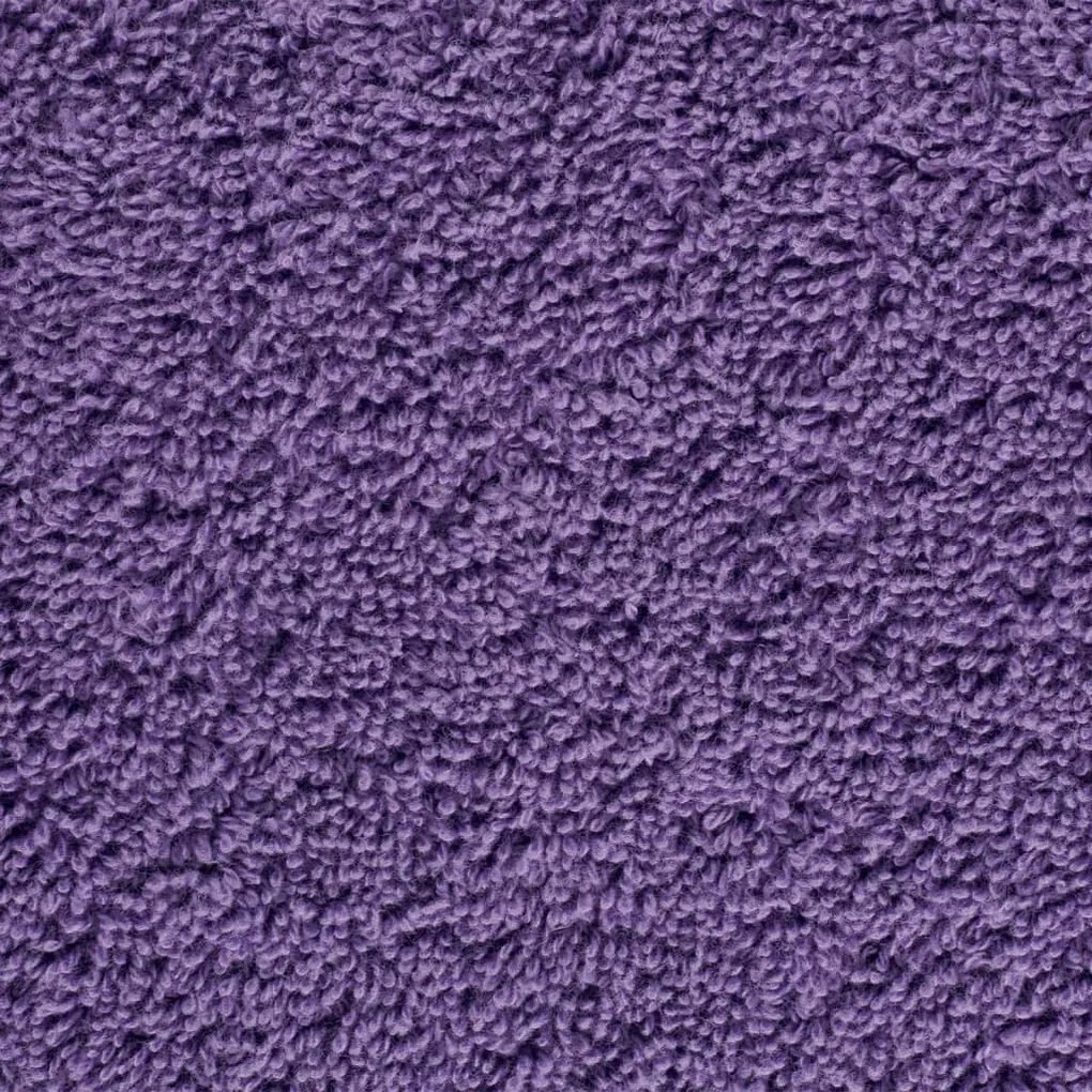Premium ručníky SOLUND 4 ks fialové 50 x 100 cm 600 g/m² 137354