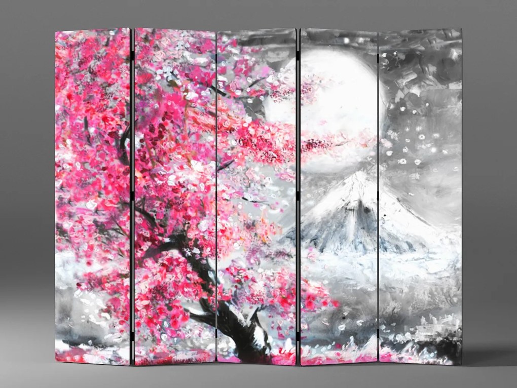 Liox PARAVÁN MALBA SAKURY JAPONSKO Rozměr: 225 x 180 cm