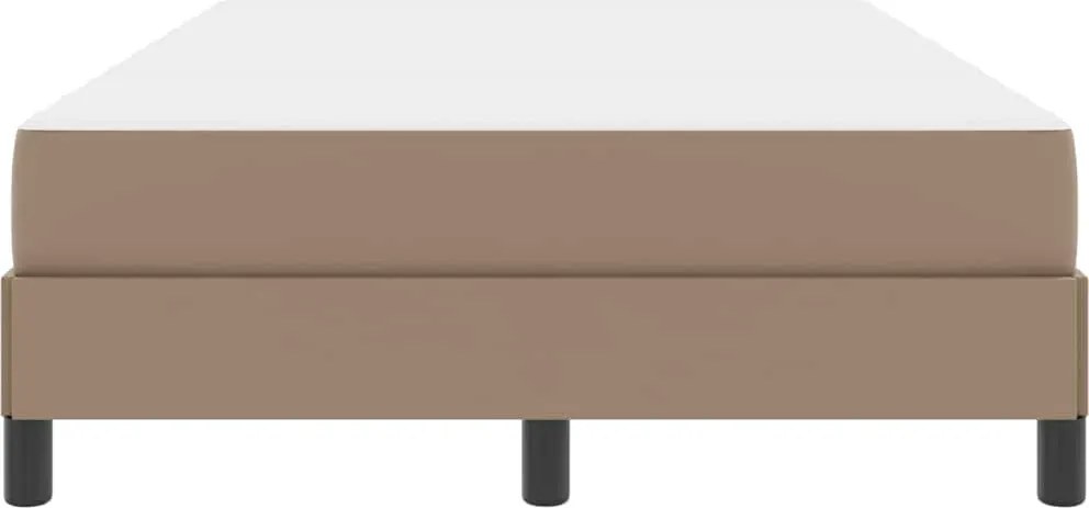 Rám postele s matrací Cappuccino 120 x 190 cm textil 3398622