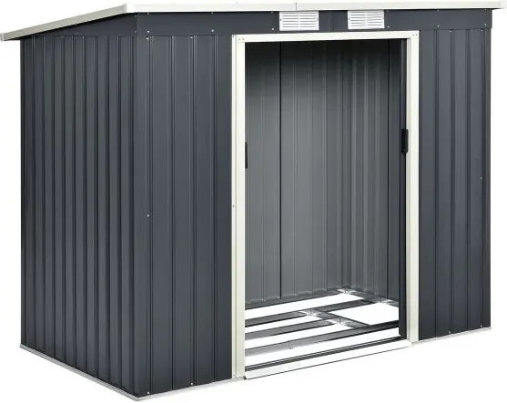 Juskys Zahradní domek M 213×130x173 cm - antracit