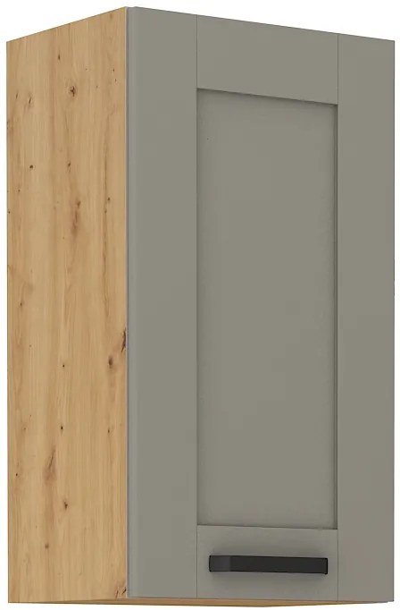 Kuchyňská skříňka LUNA 40 G-72 1F korpus: dub artisan, barva dvířek: šedá DUST
