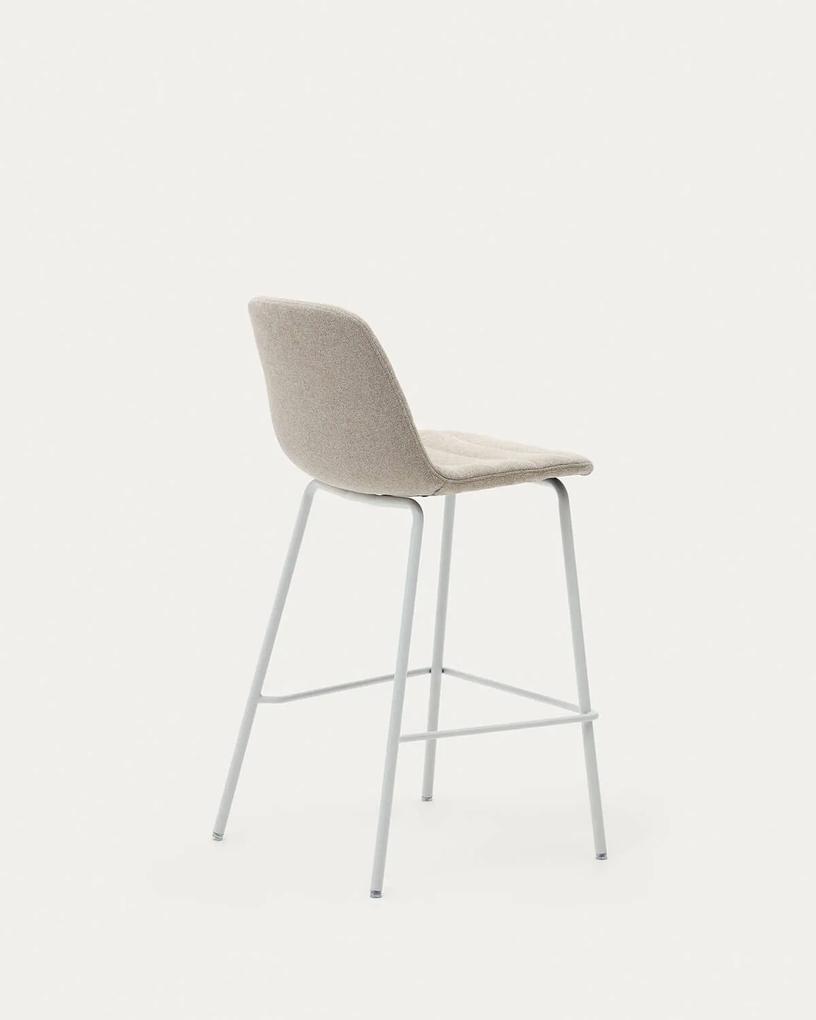 Barová židle luzinda 65 cm béžová MUZZA