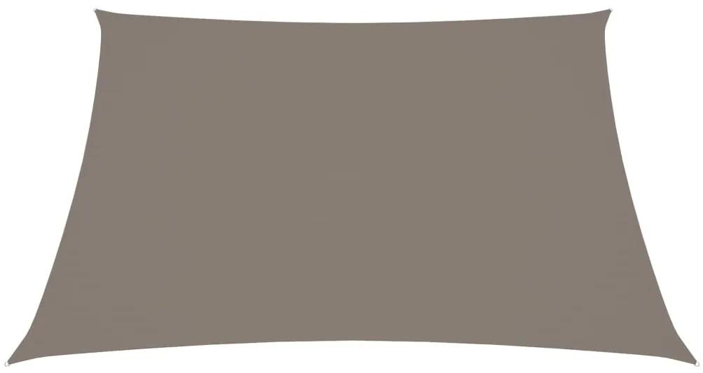 Stínící plachta oxfordská látka čtvercová 6 x 6 m taupe,  135417