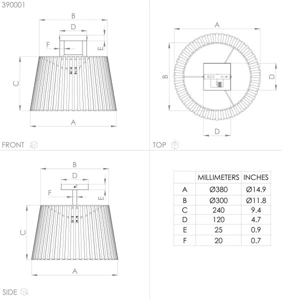 Eglo 390001 - Stropní svítidlo BOGOTA 1xE27/40W/230V černá