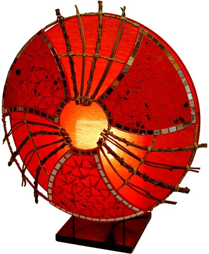 LINDART Lampa 83-02 orange 40 cm