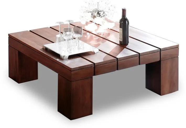 Massive home | Dřevěný konferenční stolek z palisandru - VÝPRODEJ MHSK44840