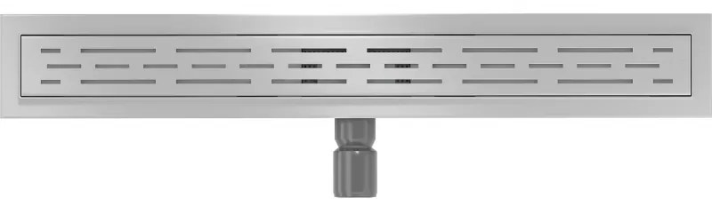 Mexen Flat nerezový sprchový žlab 60 cm vzor M01, 1020060-15