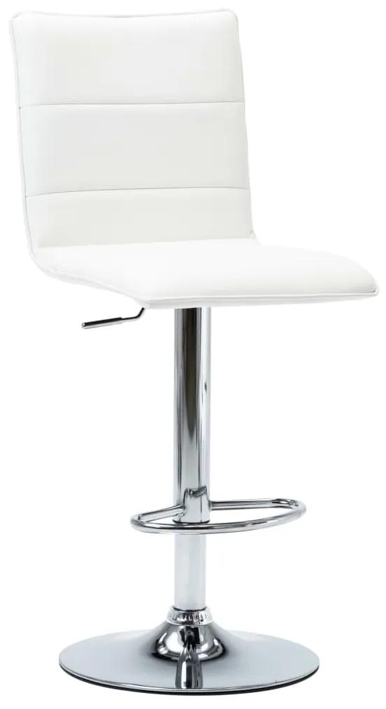 249621 vidaXL Barová židle bílá umělá kůže | BIANO