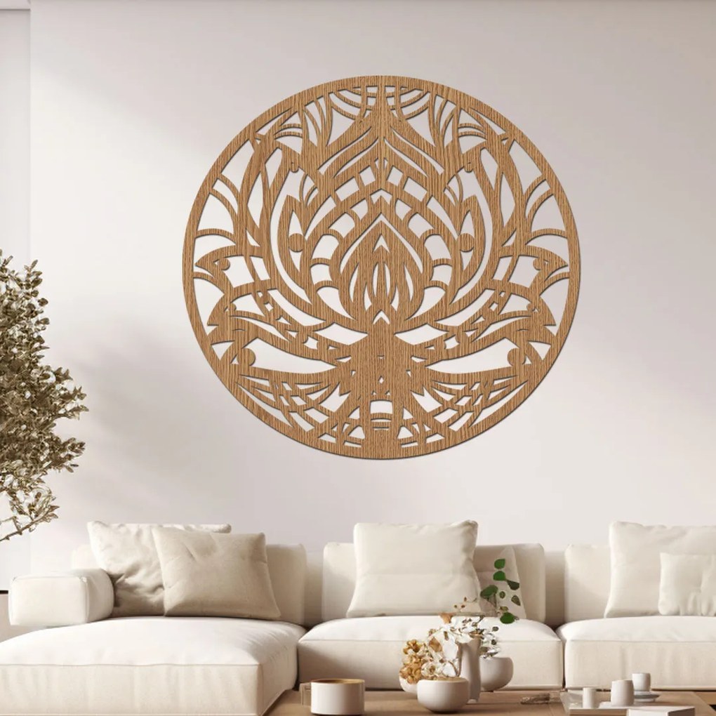 dřevo života Mandala ŽENSKÉ SÍLY Zvolte barvu dekoru: Antracitová, Zvolte rozměr Ø (cm): 95