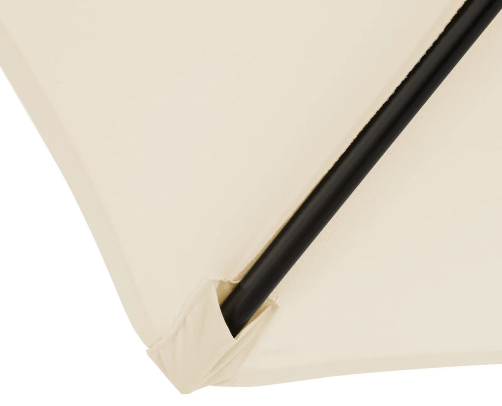 Slunečník béžový průměr 200 cm 102548