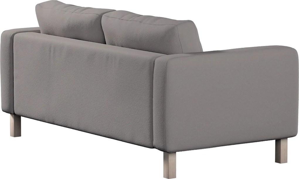 Potah na pohovku IKEA Karlstad 2-místná, nerozkládací, krátký barva béžová látka pletený vzor