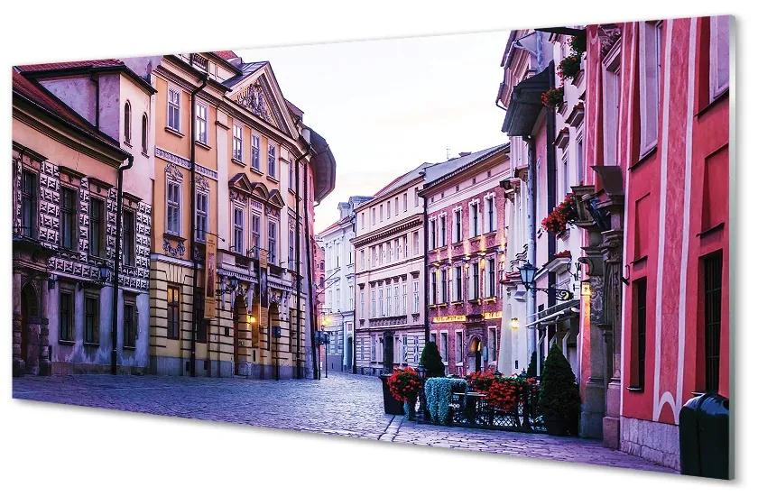 Obraz na skle Krakow Old Town 120x60 cm