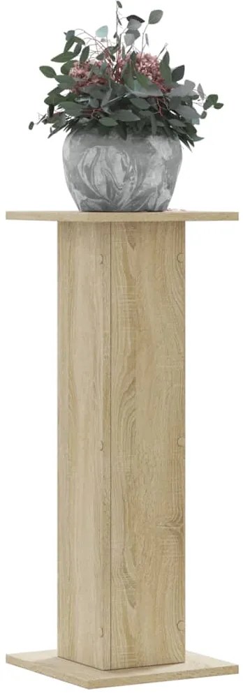 Stojany na rostliny 2 ks dub sonoma 30 x 30 x 80 cm kompozit 3307866