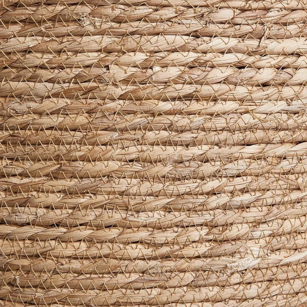 RUSH ROPE Koš kulatý s víkem 30 cm