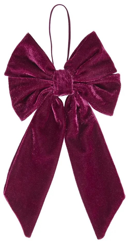 PRESENT Mašle 15 cm - bordó