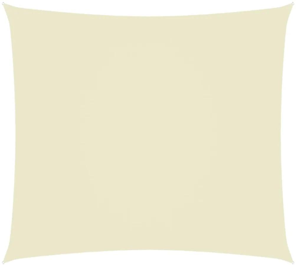 Stínící plachta oxfordská látka obdélníková 4 x 5 m krémová - Default Title
