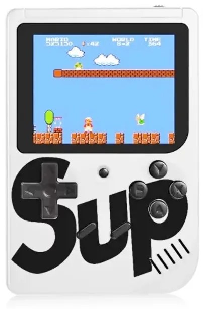 Zaparkorun Digitální hrací konzole SUP GameBox - 400 her v 1 - bílá