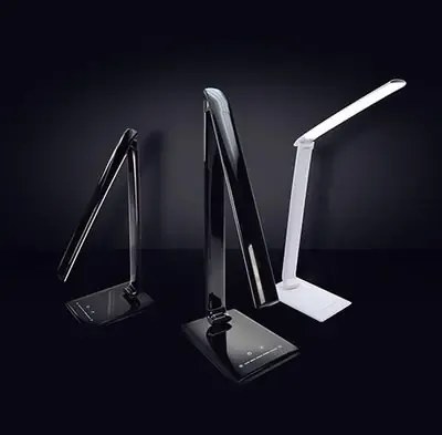 Solight WO37-B LED stolní lampička stmívatelná / 12W / volba teploty s