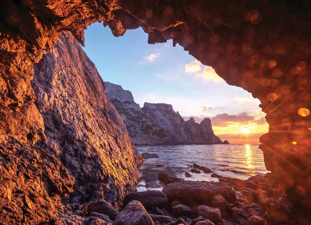Malvis Tapeta Jeskyně na pobřeží Vel. (šířka x výška): 504 x 310 cm