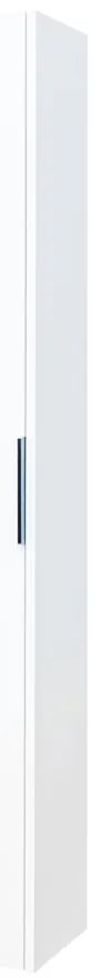 Mereo Mereo, Vigo, koupelnová skříňka vysoká 170 cm, levé nebo pravé otevírání, bílá, dub, CN330