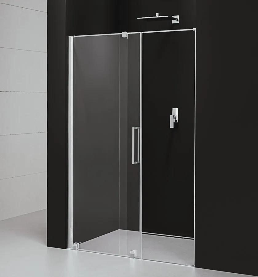 Polysan ROLLS LINE sprchové dveře 110 x 200 cm čiré sklo RL1115
