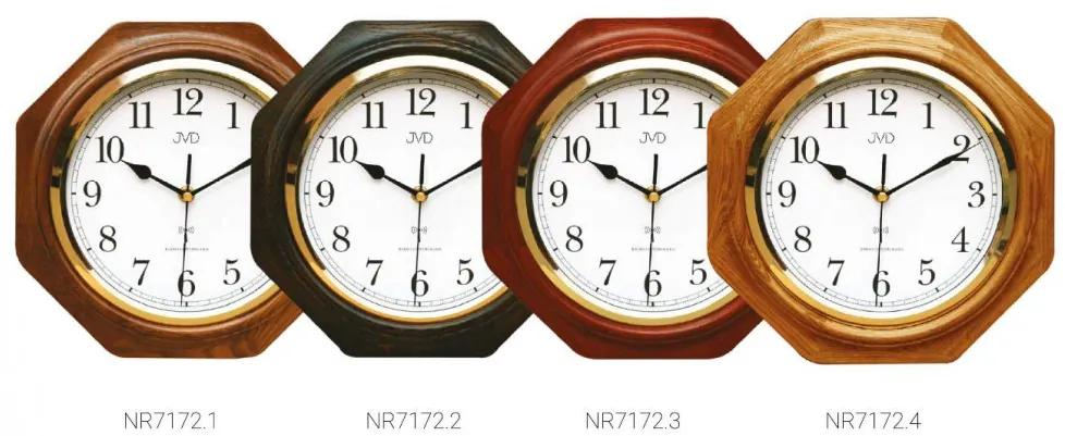 Nástěnné hodiny NR7172.3 JVD řízené rádiovým signálem 28cm