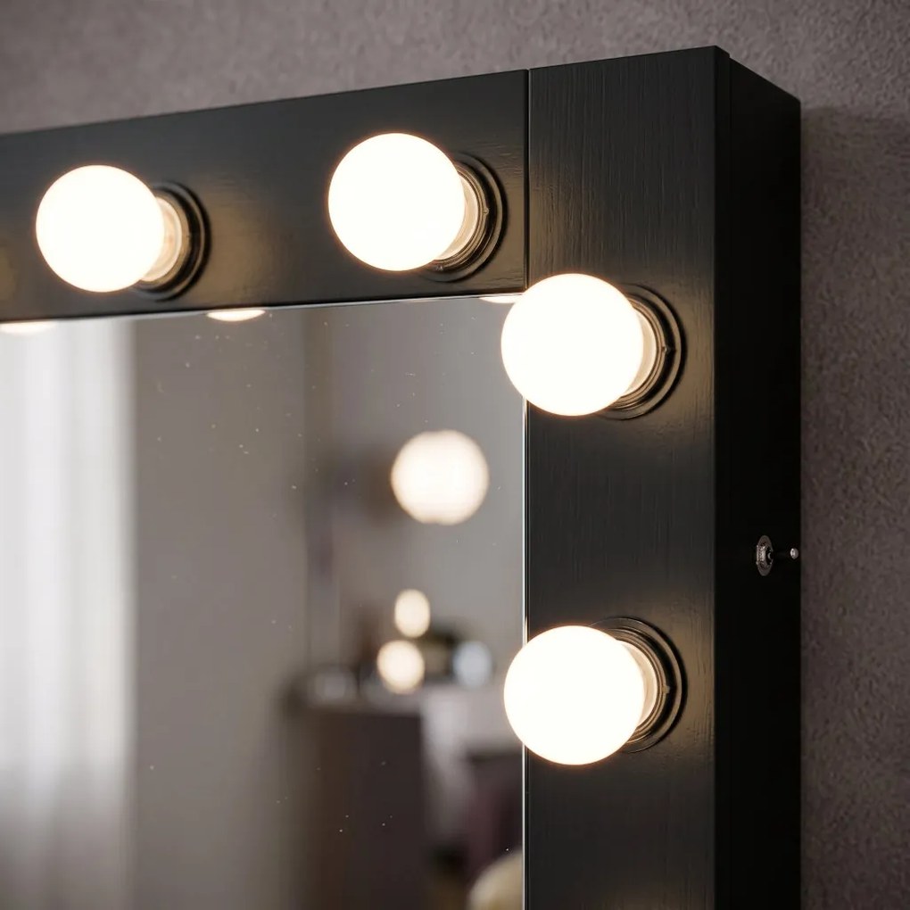 Ral Toaletní stolek s osvětlením GLAMOUR 1 Barva/ dekor: Bílá