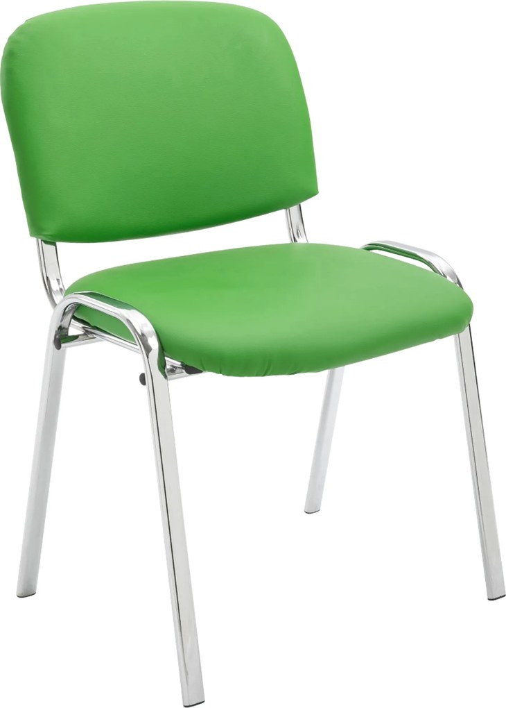 Konferenční židle Ken C umělá kůže – zelená
