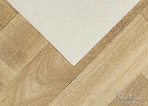Breno PVC ATLANTIC Bartek Oak 236M - světlé parkety, šíře 100 cm