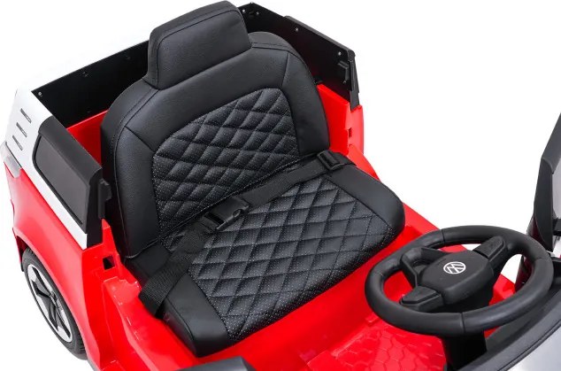 Elektrické autíčko Volkswagen ID BUZZ červené