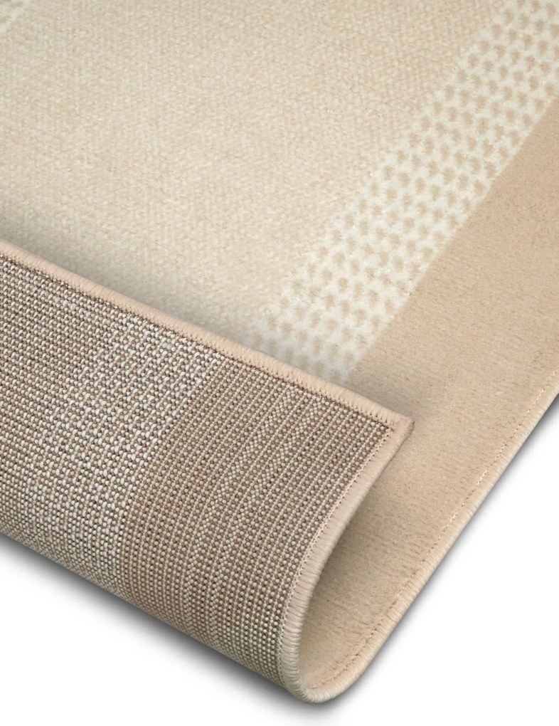 Hanse Home, AKCE: 80x200 cm Běhoun Basic 105490 Ivory, béžová, chodba / předsíň
