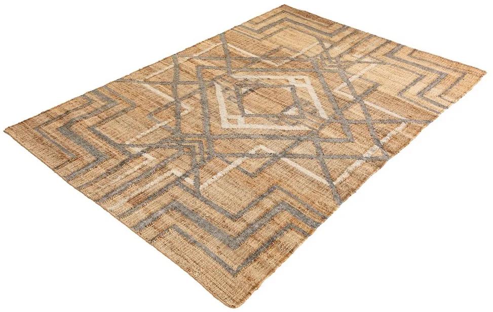 Designový koberec Rasida 230 x 160 cm béžově šedý