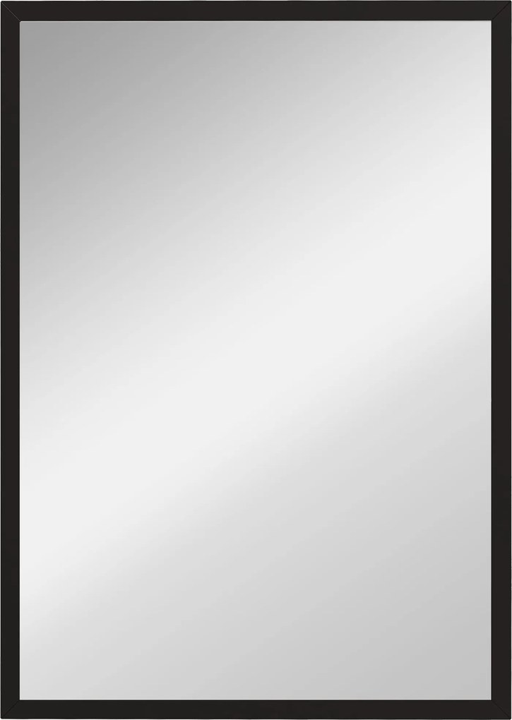 HOMCOM Obdélníkové Zrcadlo - Koupelnové Zrcadlo 50x70 cm - Dekorativní Nástěnné Zrcadlo pro Obývací Pokoj, Předsíň, Chodbu | Aosom