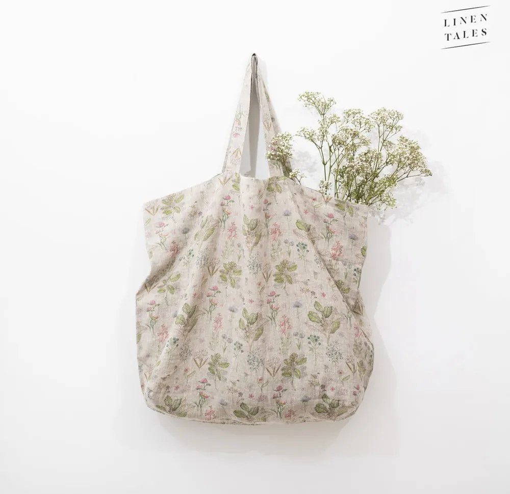 Lněná nákupní taška - Linen Tales