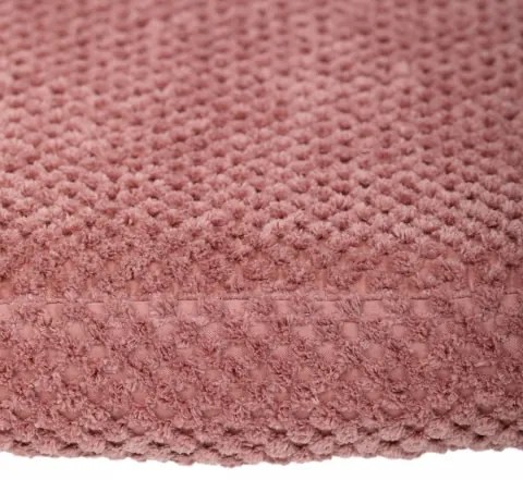 Židle jídelní růžová látka černé kovové nohy CT-W1077 PINK2