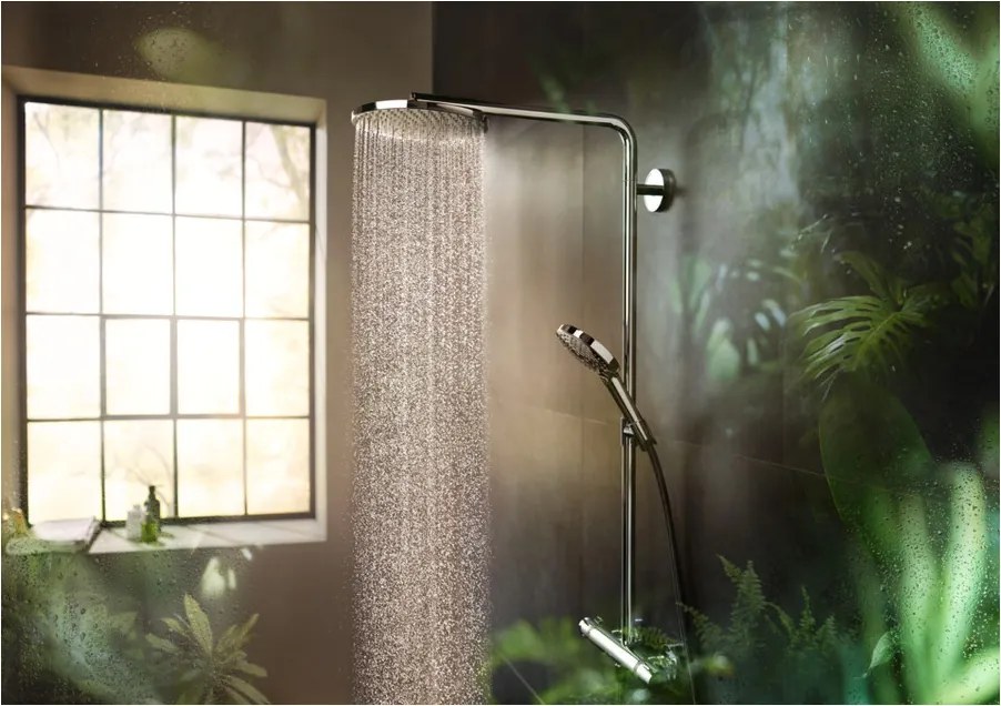 Hansgrohe Raindance Select S - Showerpipe 240 1jet PowderRain s termostatem, chrom,HAN-27633000