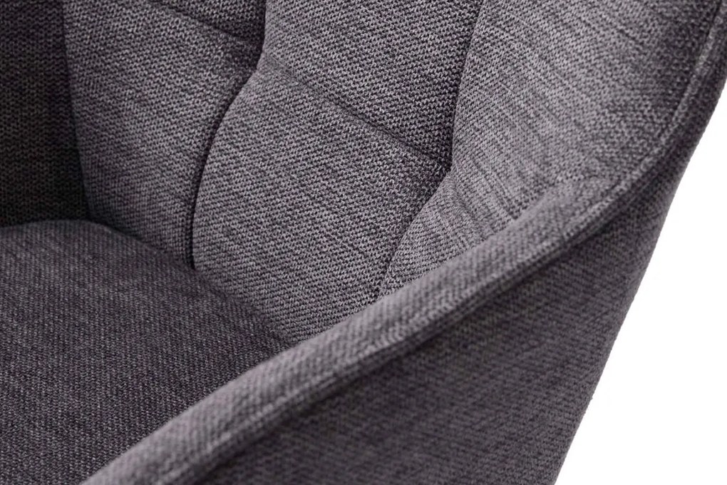 Designová židle Jadwiga II tmavě šedá