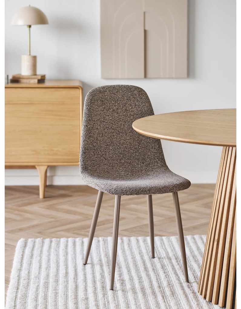 House Nordic Jídelní židle STOCKHOLM světle hnědá