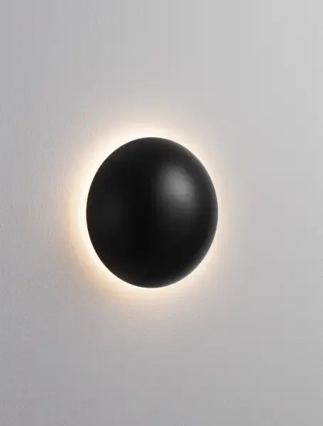 Designové nástěnné svítidlo Iona černá