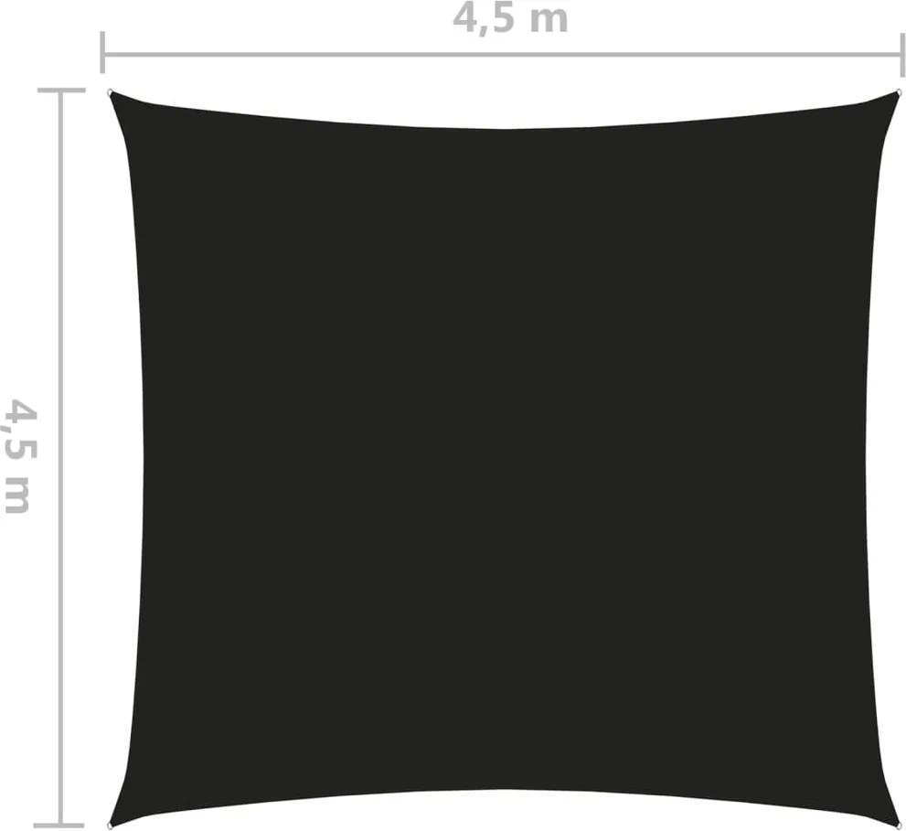 vidaXL Stínící plachta oxfordská látka čtvercová 4,5 x 4,5 m [135635] Barva: Hnědá