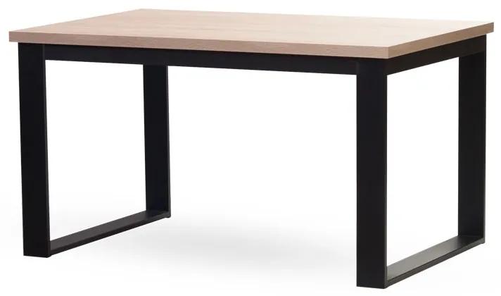 Stima Stůl 970 s kovovou podnoží Rozměr: 140x80 + 2x40 cm, Odstín: Dub Wotan