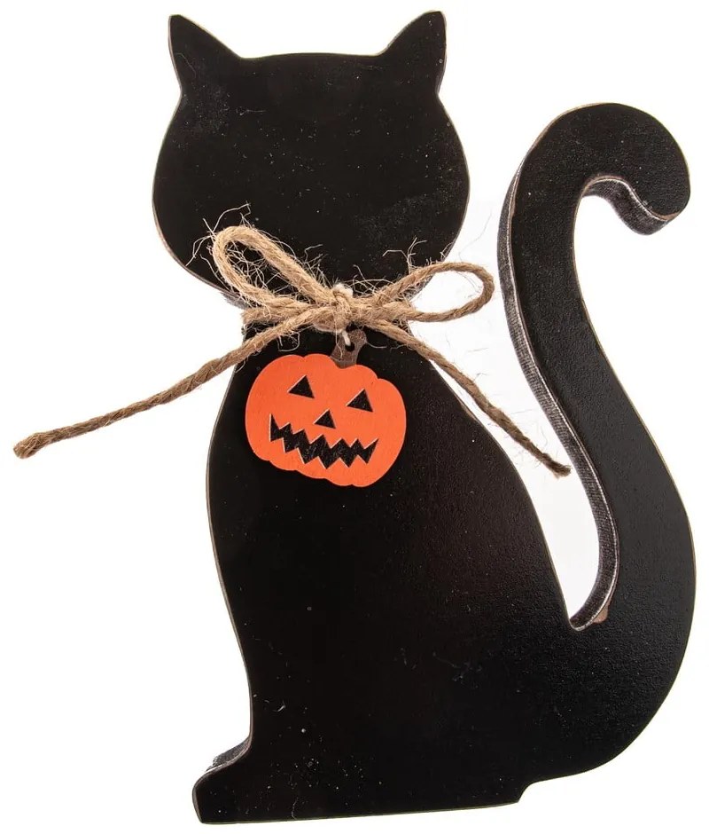 Dřevěná soška (výška 15,5 cm) Happy Halloween – Dakls