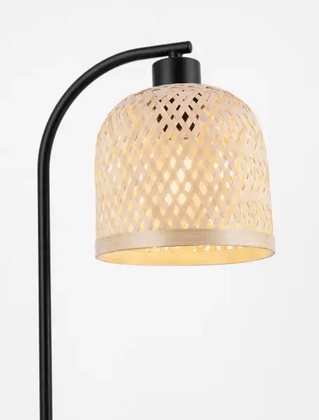 LED přírodně-černá stolní lampa Intra