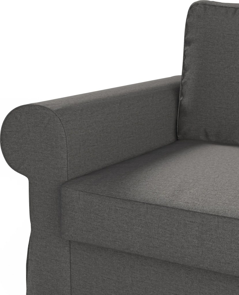Potah na pohovku IKEA Backabro 2-místná, rozkládací barva šedá látka pletený vzor