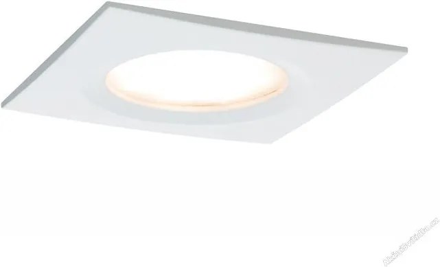 P 93888 Zápustné svítidlo LED Coin Slim IP44 hranaté 6,8W bílá 1ks stmívatelné - PAULMANN