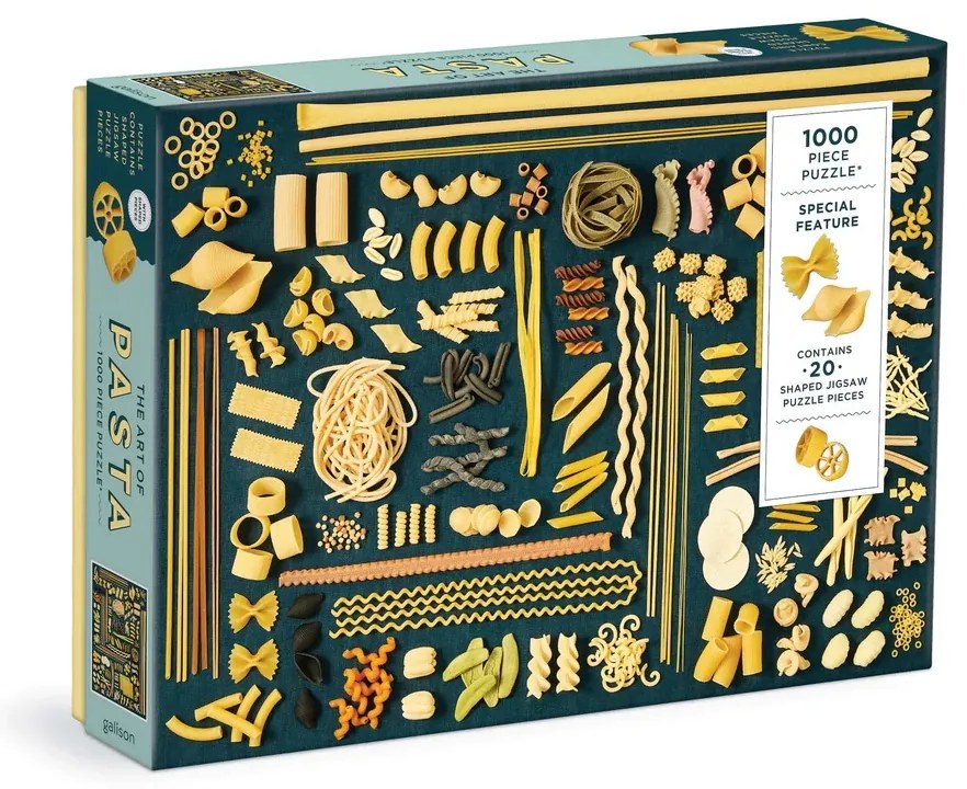 Galison Puzzle Těstoviny 1000 dílků